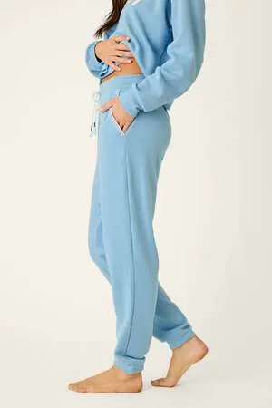 PJ Salvage Howdy Holidays Blue Joggers