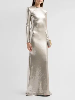 Prabal Gurung First Light Sequined Gown