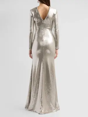 Prabal Gurung First Light Sequined Gown
