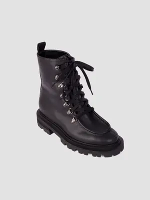 Aera Amalia Vegan-leather Combat Boots