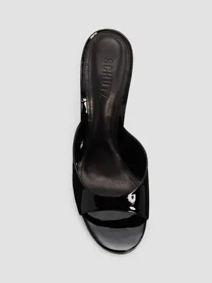 Schutz Sally 100mm Patent Leather Sandals