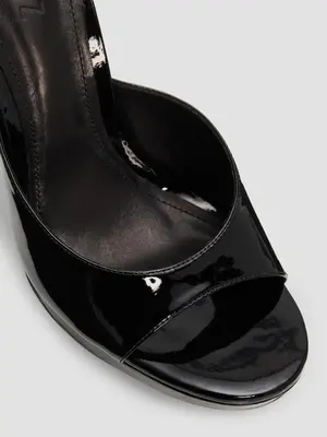 Schutz Sally 100mm Patent Leather Sandals