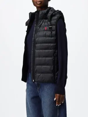 Polo Ralph Lauren Quilted Nylon Gilet With Removable Hood