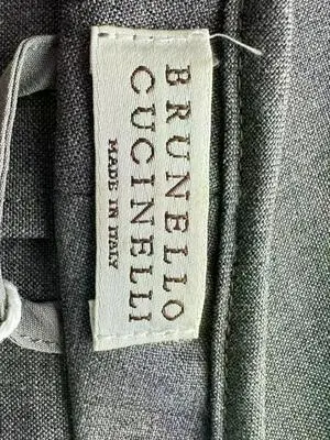 Brunello Cucinelli 2020s Shawl-lapel Blazer