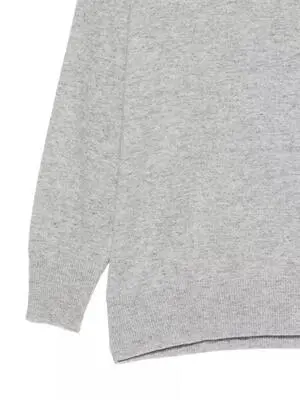LE TRICOT PERUGIA Fine-knit Drop-shoulder Sweater