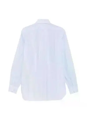 BARBA NAPOLI Striped Spread-collar Shirt