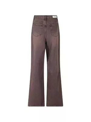 LA PISCINE High-waisted Wide-leg Jeans