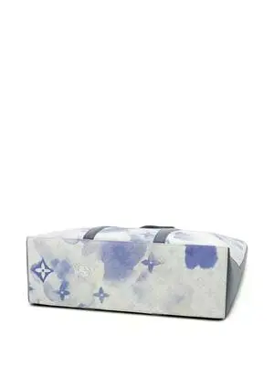 LOUIS VUITTON 2021-2026 Monogram Watercolor Weekend Tote Gm Satchel