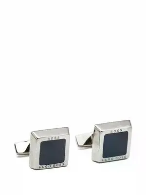 Hugo Boss Boss Enamel Square Cufflinks
