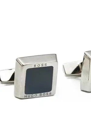 Hugo Boss Boss Enamel Square Cufflinks