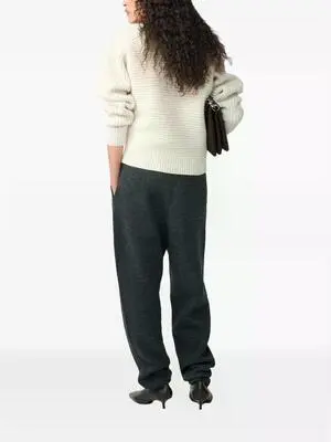 Studio Nicholson Kern Ribbed-knit V-neck Sweater