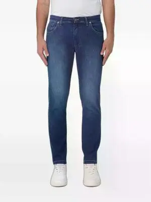 XC Slim-fit Five-pocket Jeans - Blue