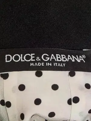 Dolce & Gabbana Polka-dot Pencil Midi Skirt