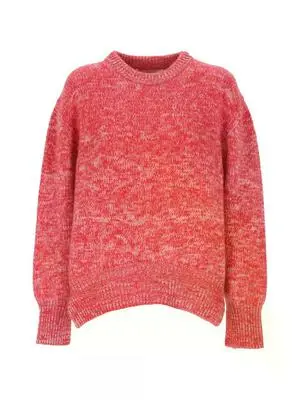 3311 Marl-knit Cashmere Sweater - Red