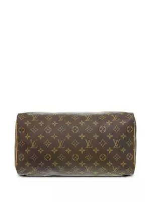 LOUIS VUITTON 2003 Monogram Speedy 35 Boston Bag
