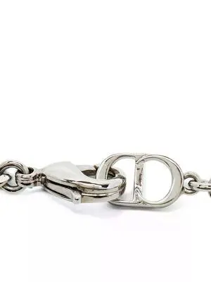 Dior Logo-engraved Dog Tag Necklace