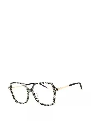 Chopard Tortoiseshell-pattern Square-frame Glasses