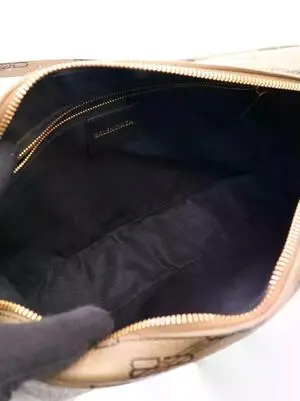 Balenciaga 2018-2026 Medium Bb Monogram Signature Camera Bag Crossbody Bag