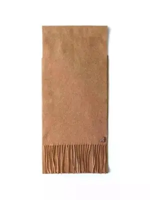 Prada Silk And Cashmere Scarf - Neutrals