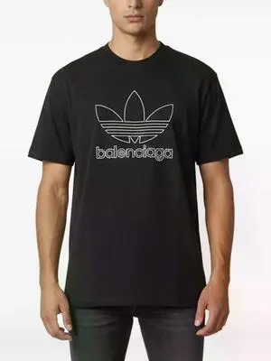 Balenciaga Logo-embroidered Oversized T-shirt - Green