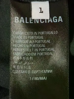 Balenciaga Logo-embroidered Oversized T-shirt