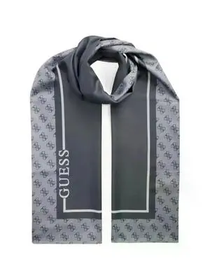 Guess Scarf Peony Print Grey