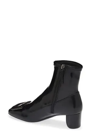 ROGER VIVIER Roundy Stretch Bootie - Nero