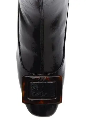 ROGER VIVIER Roundy Stretch Bootie