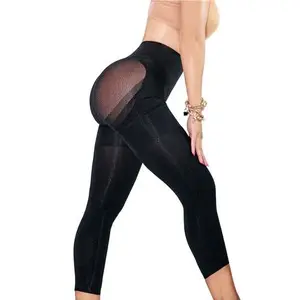 LECHERY® X Yahaira Happy Shapewear No.7 Capri Low Waist Double Tummy Layer - Black