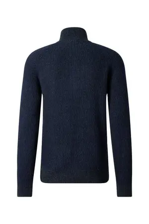 Bogner Dwayne Virgin Wool And Cashmere Turtleneck - Navy