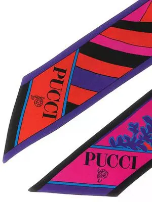 Emilio Pucci Iride And Selva Print Scarf