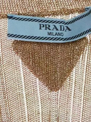 Prada 2022 Rib-knit Button-front Cardigan