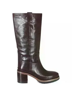 PALOMA BARCELO Leather Boots - Brown