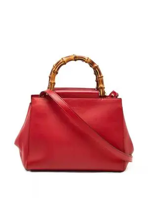 Gucci Small Nymphaea Leather Tote Bag