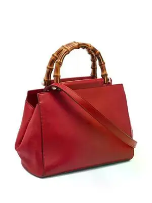 Gucci Small Nymphaea Leather Tote Bag