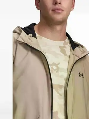 Under Armour Logo-print Zip-up Hooded Jacket