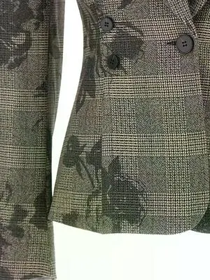 NISSA Single-breasted Fitted Blazer - Grey