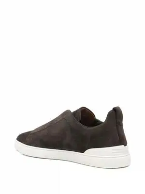 Zegna Triple Stitch™ Suede Sneakers