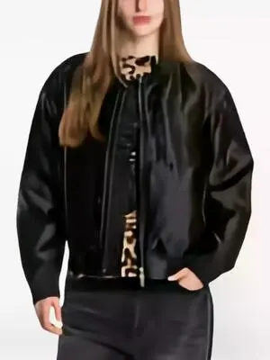 VANS Satin-finish Bomber Jacket - Black