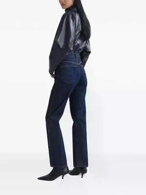 AGOLDE Morgan Pressed-crease Jeans