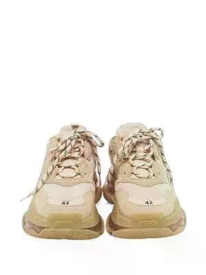 Balenciaga Triple S Clear Sneakers - Neutrals