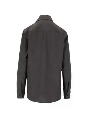 Al Duca D'aosta Button-up Stretch-canvas Shirt