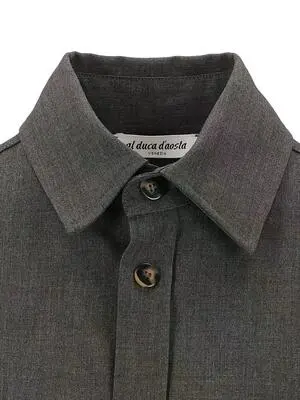 Al Duca D'aosta Button-up Stretch-canvas Shirt