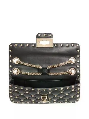 Valentino Garavani Rockstud Spike Small Shoulder Bag In Kidskin