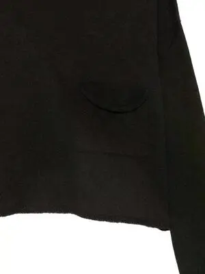 MA'RY'YA Patch-pocket Knitted Sweater