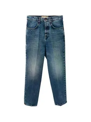 BONHEUR JEWELRY Osaka-s Pressed-crease Straight-leg Jeans - Blue