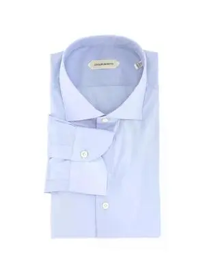 GUGLIELMINOTTI Spread-collar Button-down Shirt - Blue