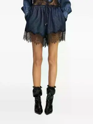 Cinq À Sept Verne Lace-trim Shorts