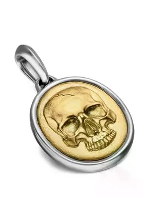 David Yurman Memento Mori Skull Necklace