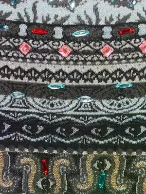 Kenzo Bead-embellished Midi Skirt